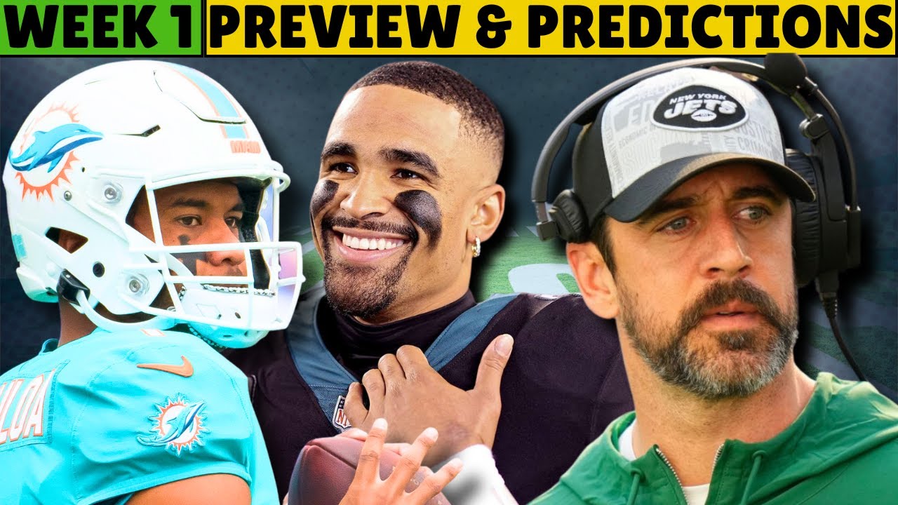 NFL Week 1 Preview and Super Bowl Picks - YouTube