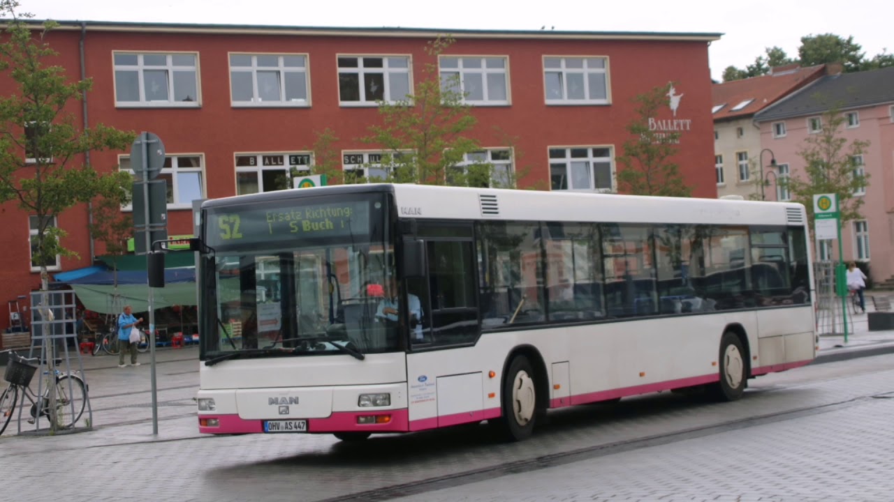 (SOUND) Mitfahrt im MAN NL 223 - Omnibusbetrieb Rogge KG - OHV-AS 447 ...