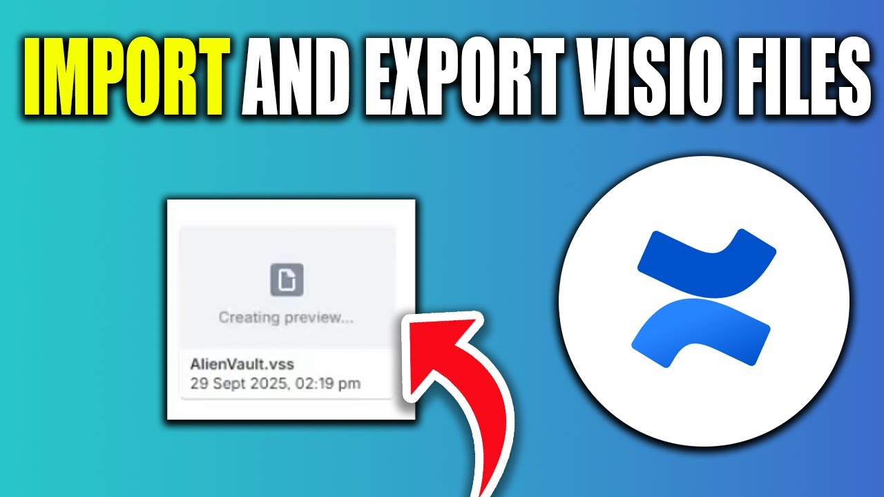 How To Import And Export Visio Files In Confluence Page - New Method ...