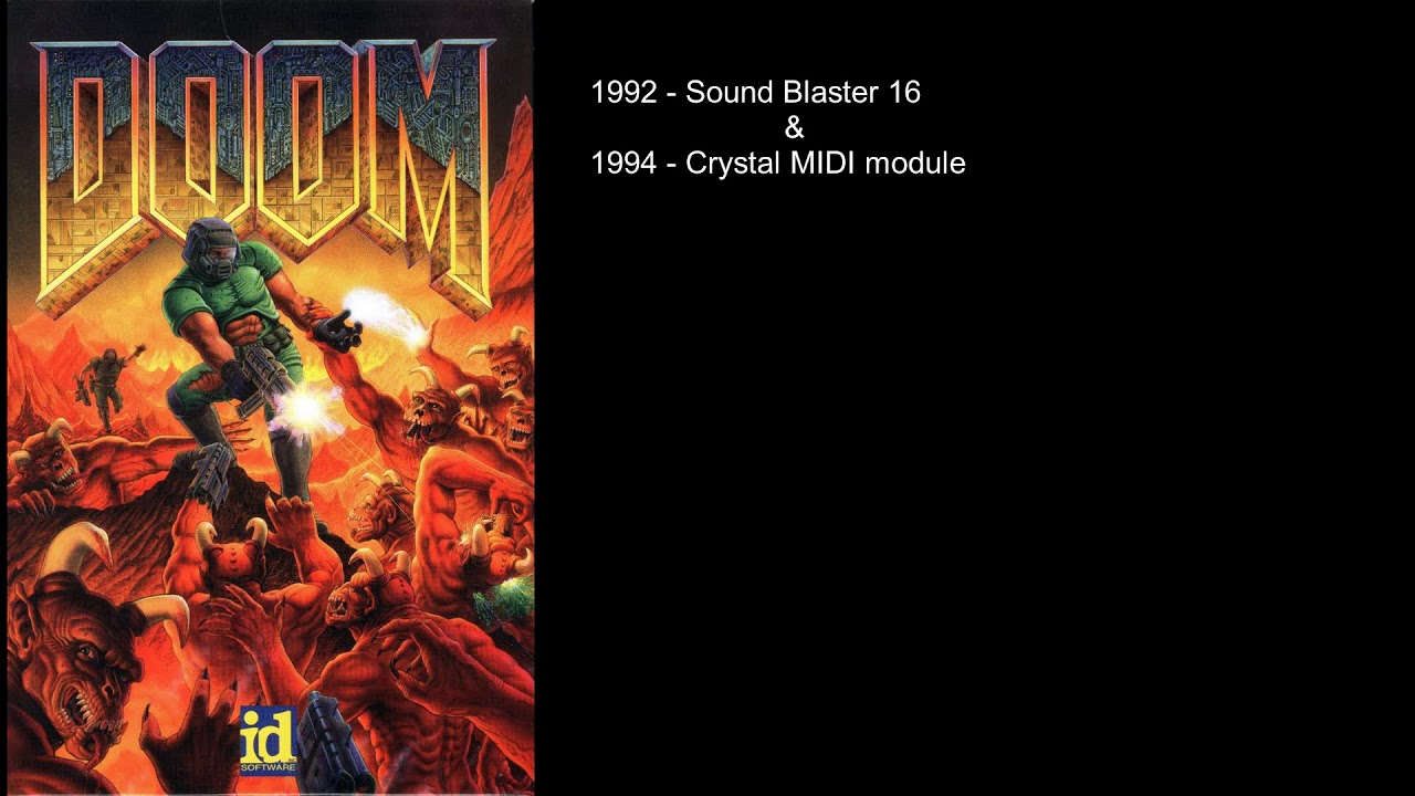 Doom (1994) - Sound Blaster comparison - YouTube