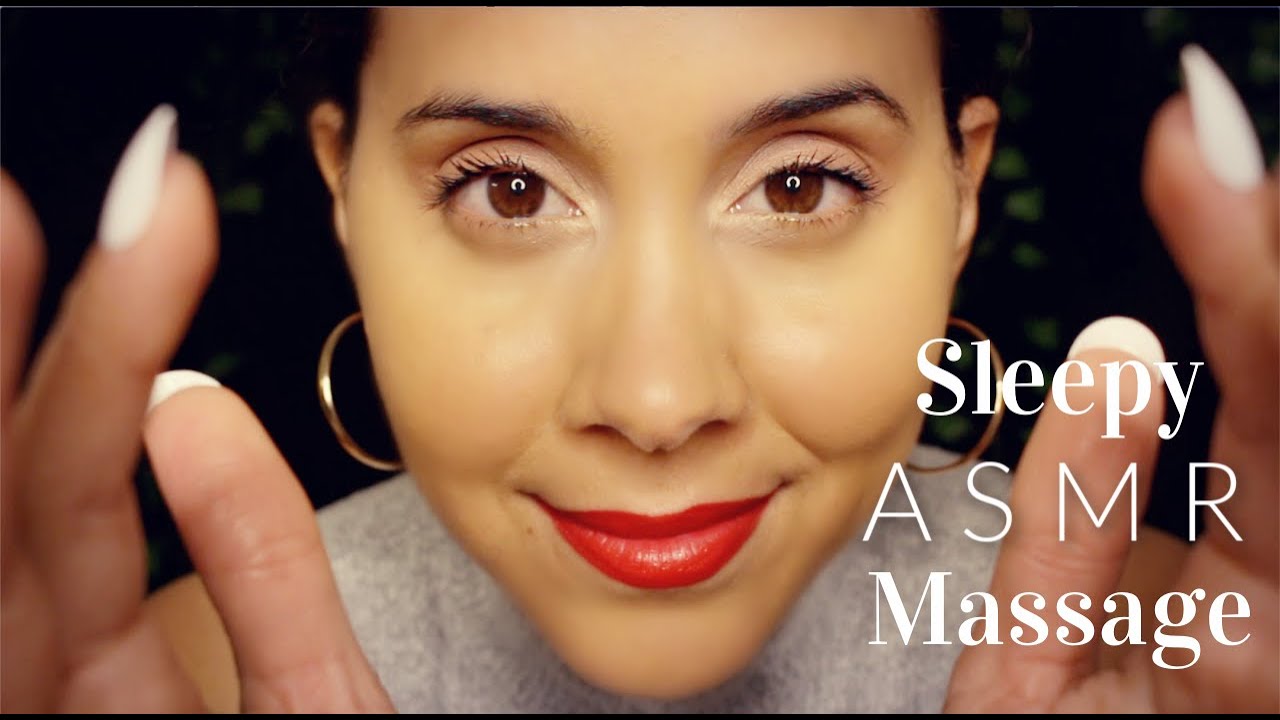 ASMR The Best Close Up Face & Head Massage To Make You Sleeeeepy 😴 ...