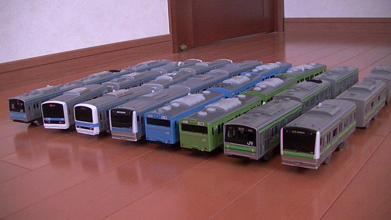 プラレール電車鉄道博物館横浜線＆京浜東北・根岸線大集合～plarail JR yokohama & keihintouhoku ...
