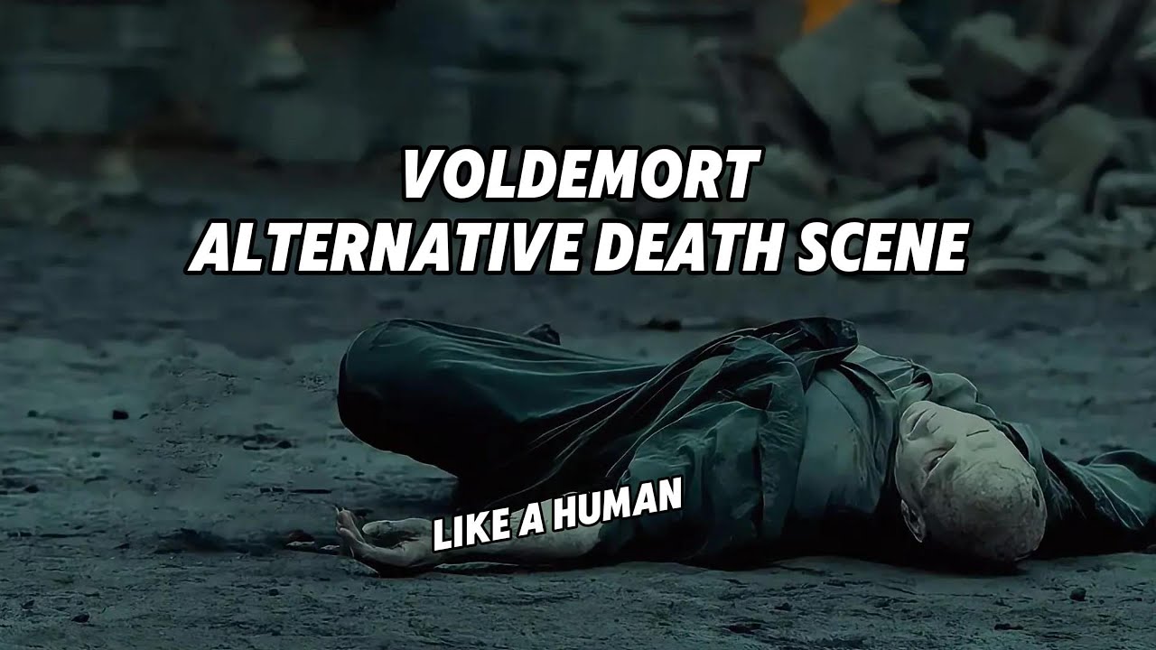 VOLDEMORT dies Like a Human | Alternative Death Scene📹 | Different ...