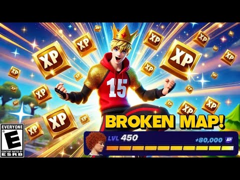 NEW *BROKEN* AFK XP GLITCH MAP! How to LEVEL FAST: Season REMIX (300K ...