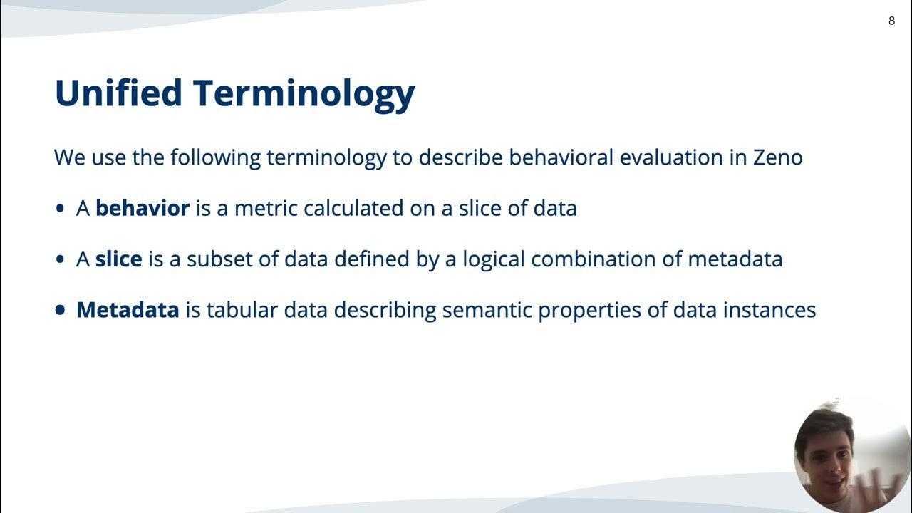 Zeno: An Interactive Framework for Behavioral Evaluation of Machine Learning - YouTube