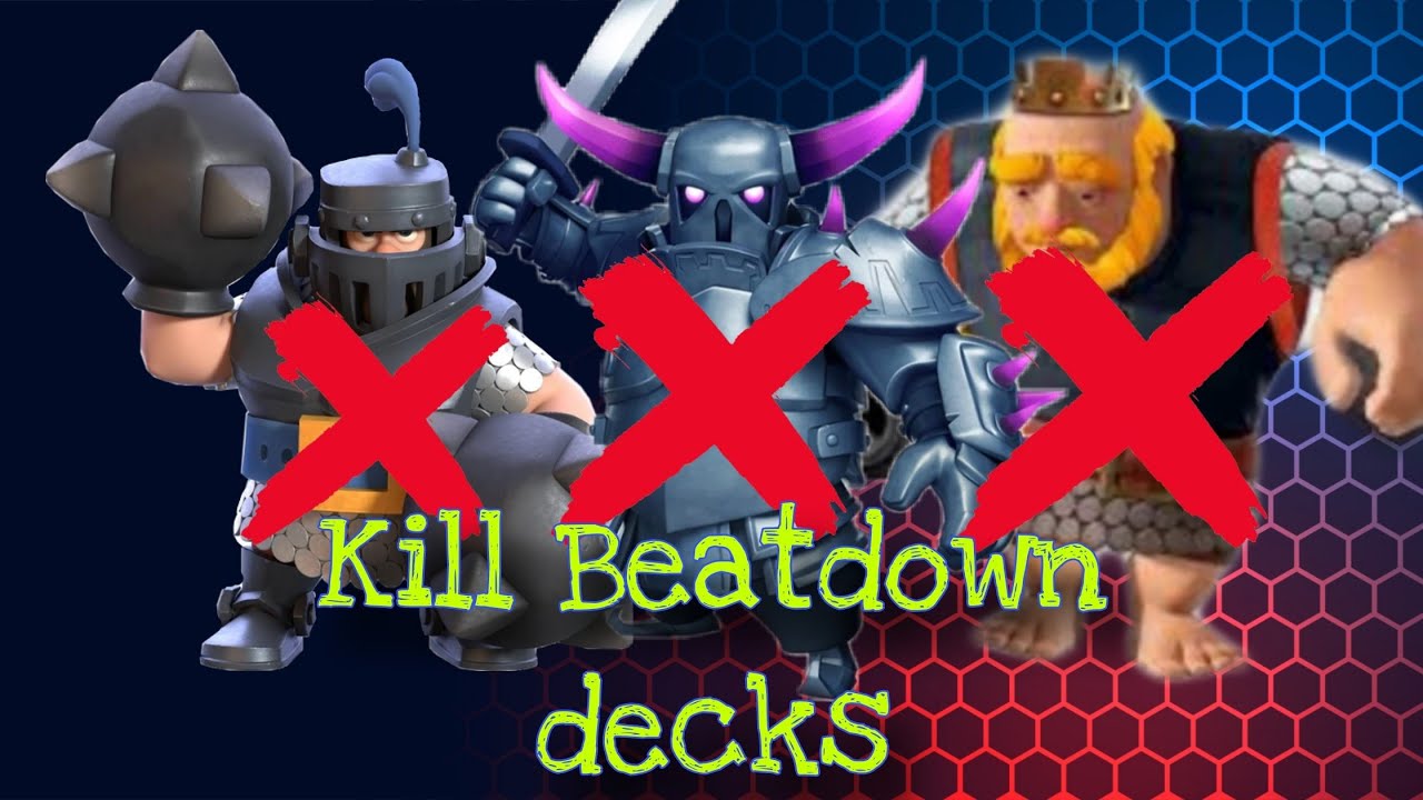 Destroy Mega knight Pekka and Royal giant | Punish your opponent with ...