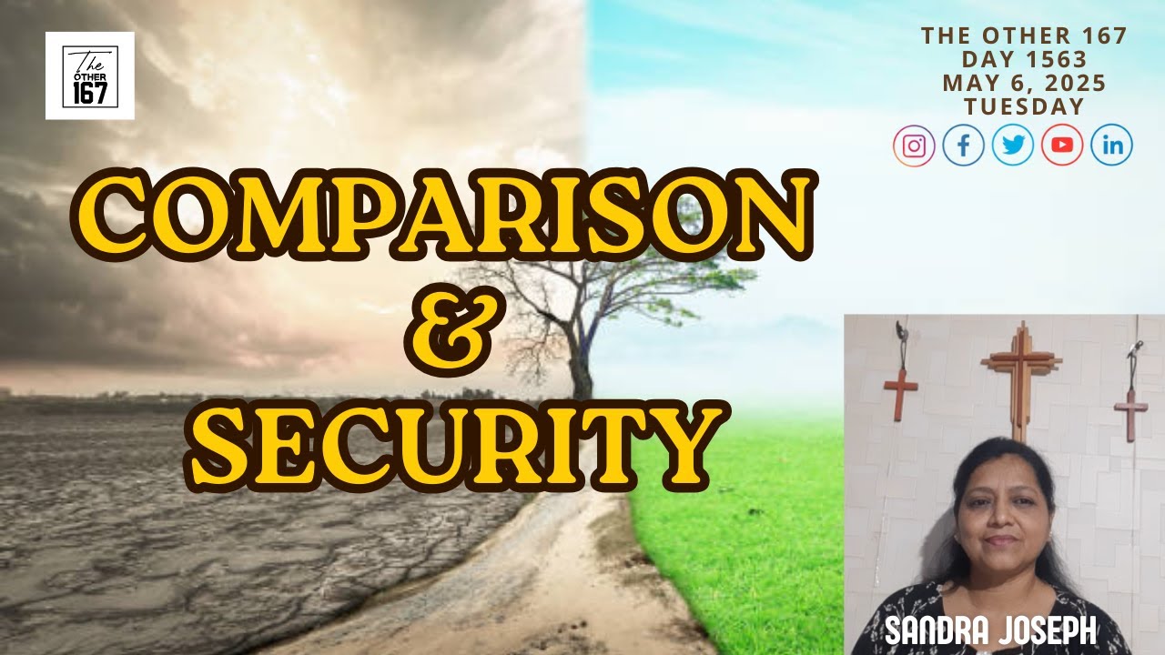 COMPARISION & SECURITY | Sandra Joseph | The Other 167 - YouTube
