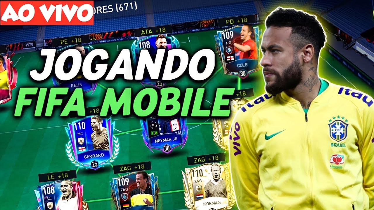 AO VIVO NO FIFA MOBILE - KBCA DO FIFA CHEGANDO - YouTube