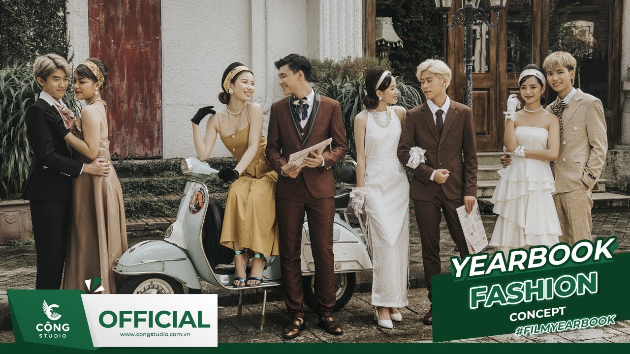BEHIND THE SCENES - YEARBOOK CONCEPT FASHION | CỘNG STUDIO - YouTube