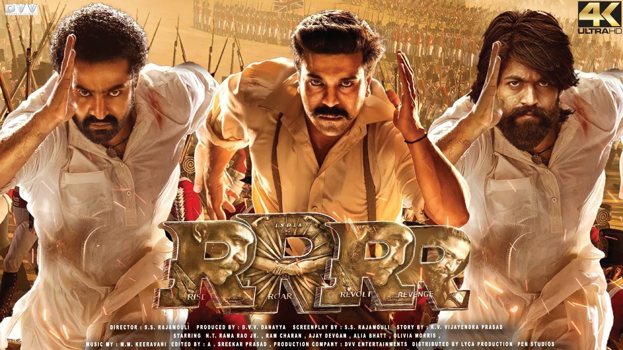 RRRR | Official concept Trailer | Ram Charan | Jr. NTR | SS Rajamouli ...