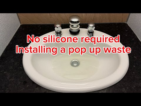Wash basin waste, a step by step guide for DIY on the installation of a ...