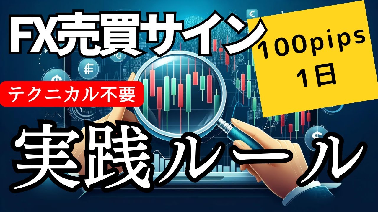 FX速報 GOLDトレード1日100pips攻略法 - YouTube