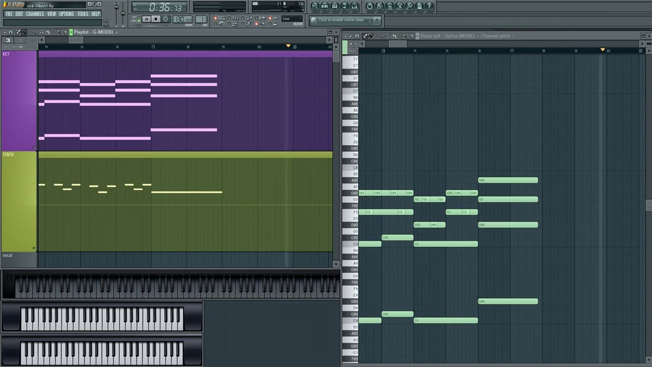 requested) Zick Zack Keys only (Cover) - YouTube