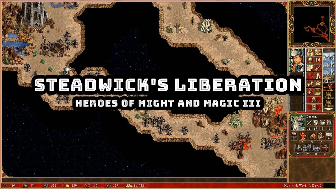 Heroes 3 (HoMM III) / Liberation 1. Steadwick's Liberation / PC - YouTube