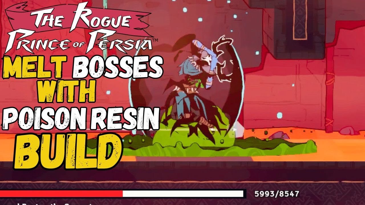 Poison Resin Build Melts Bosses in The Rogue Prince of Persia - YouTube