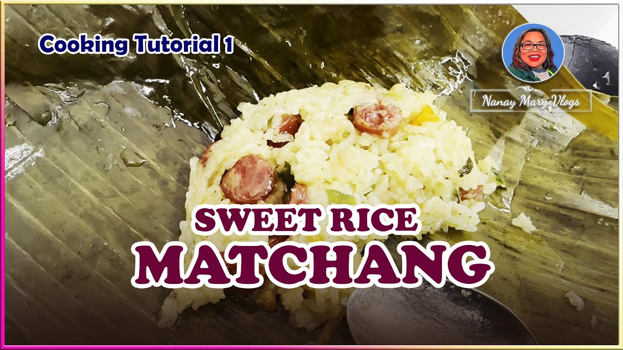 Try My Sweet Rice Matchang Recipe! #masarap #filipinofood # ...