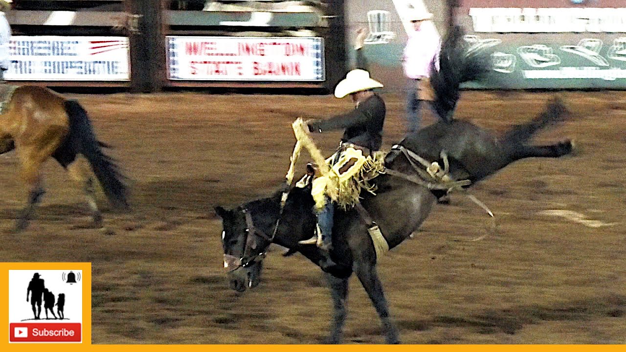 Saddle Bronc Riding Re-ride - 2023 Wellington Pro Rodeo | Friday - YouTube