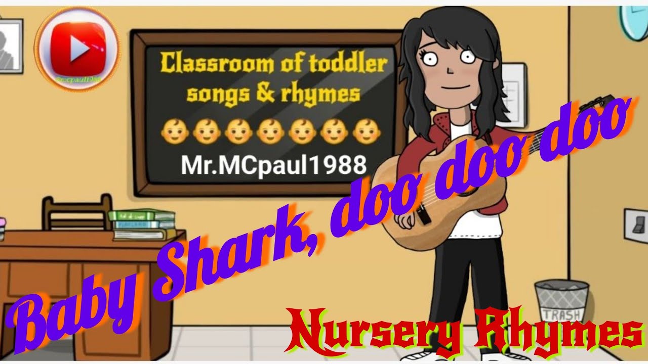 Baby Shark, doo doo doo । English Rhyme । Toddler Songs । Kids Songs ...