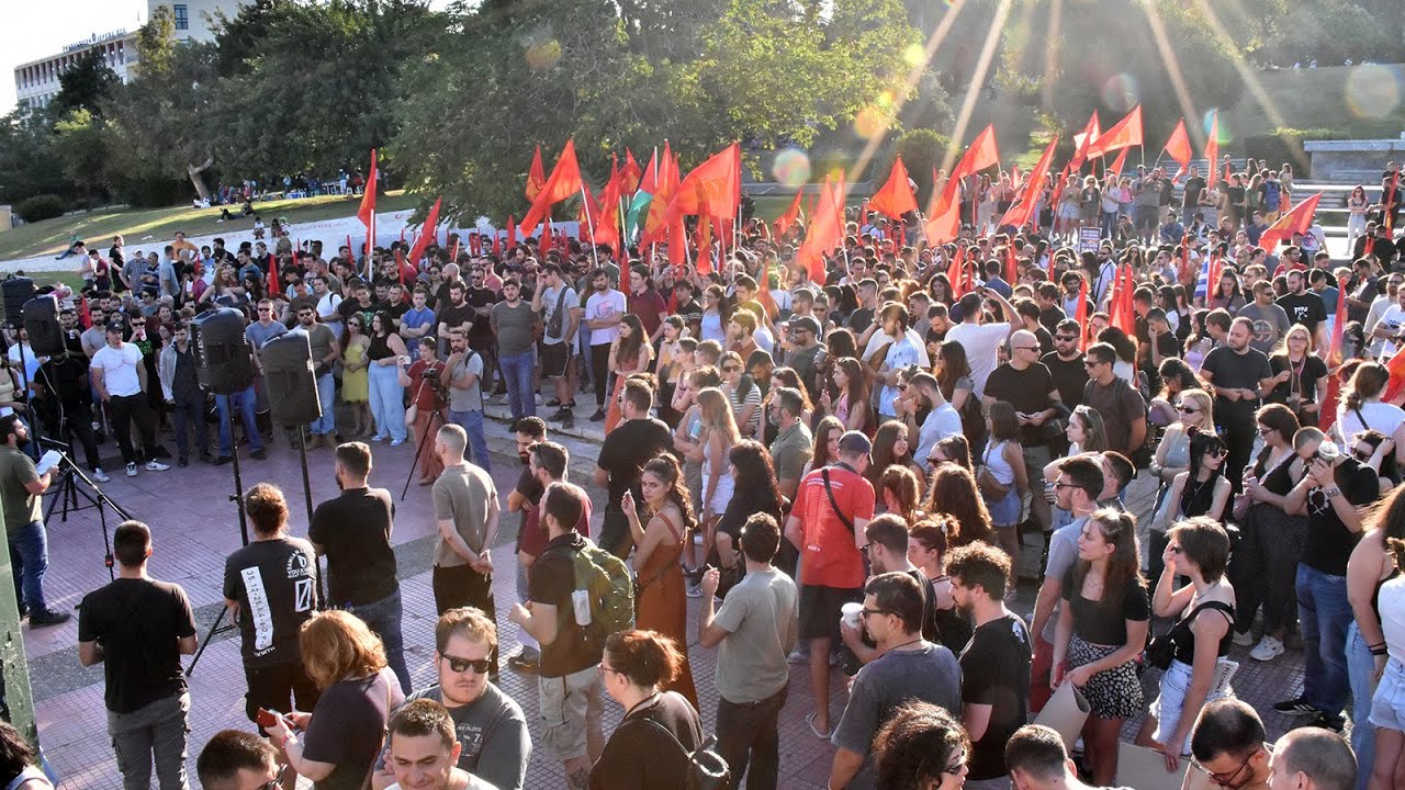 Ομιλία του Ι. Φανού στο Πάρκο Ελευθεριας - YouTube