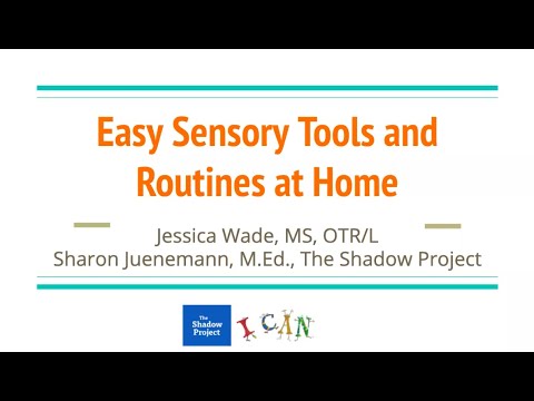 Easy Sensory Tools & Routines at Home! How to Meet Your Child's Sensory ...