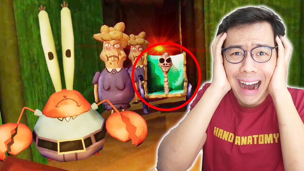 TERJEBAK DI BASEMENT MENYERAMKAN MR.KRAB!!! - The Krusty Cellar ...