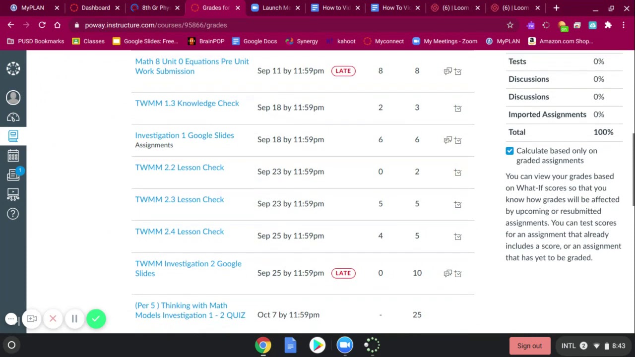 BMM Student Tech Tip: How to check grades through Canvas - YouTube