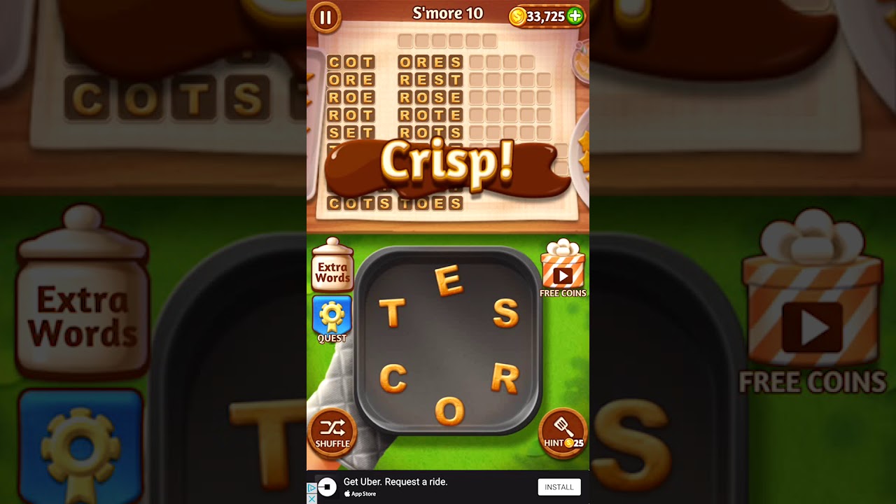 Word Cookies S'more 10 | Word Cookies Answers - YouTube