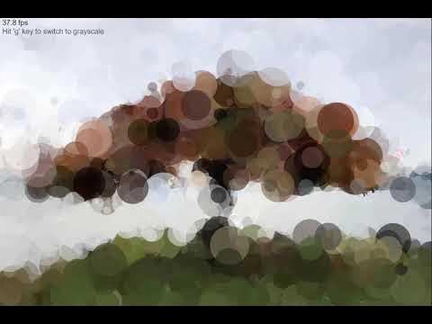 Reactive Sound Level Bubbles Created with p5.js - YouTube