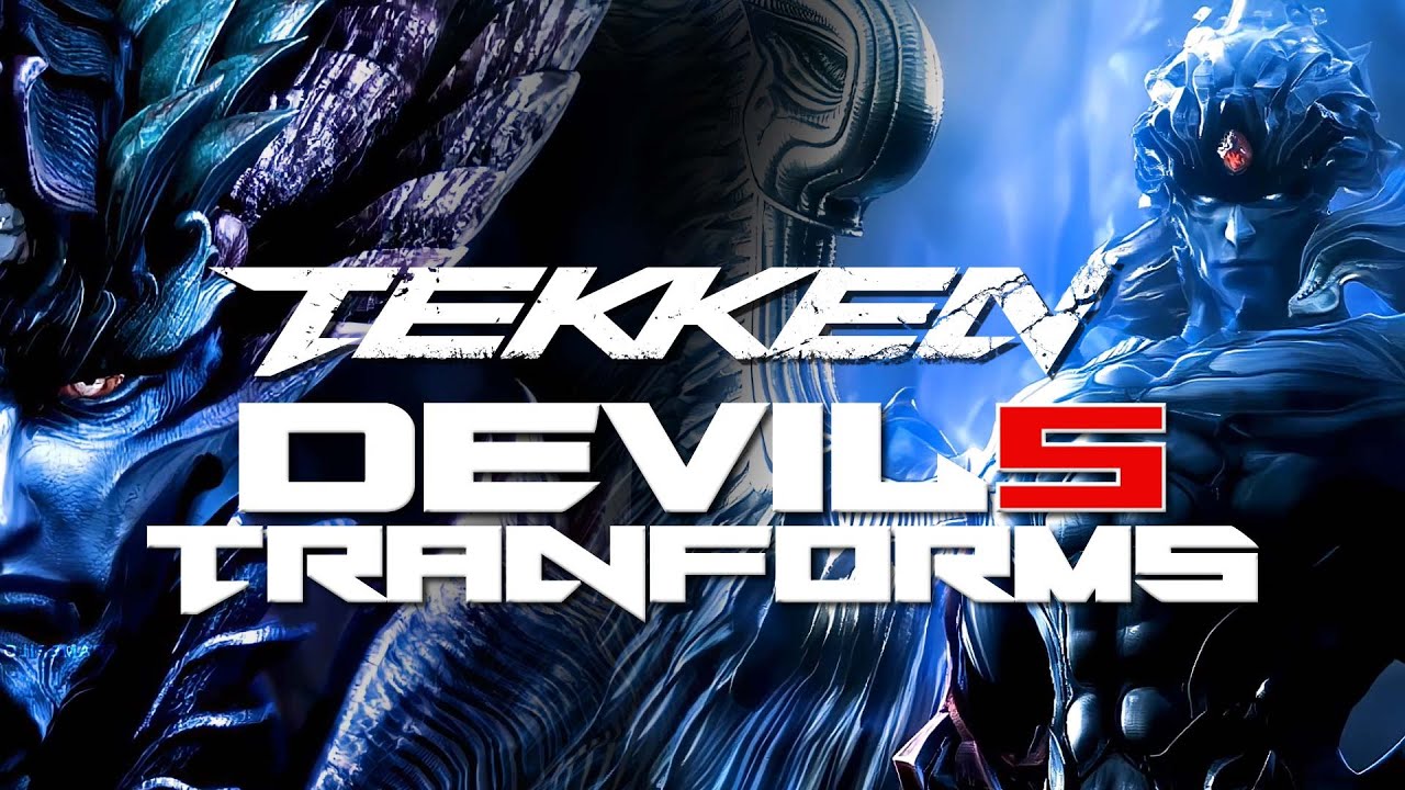 TEKKEN BLOOD VENGEANCE - Kazuya & Jin Devil Transformation - YouTube