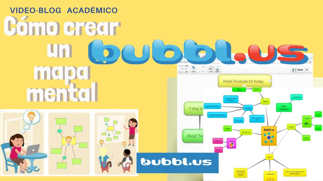 Cómo crear mapas mentales °°°°°°°+*bubbl.US*+ - YouTube