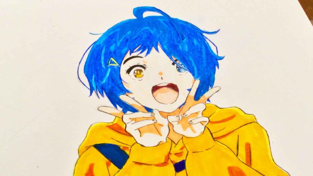 Drawing Wonder Egg Priority - Ai Ohto - YouTube