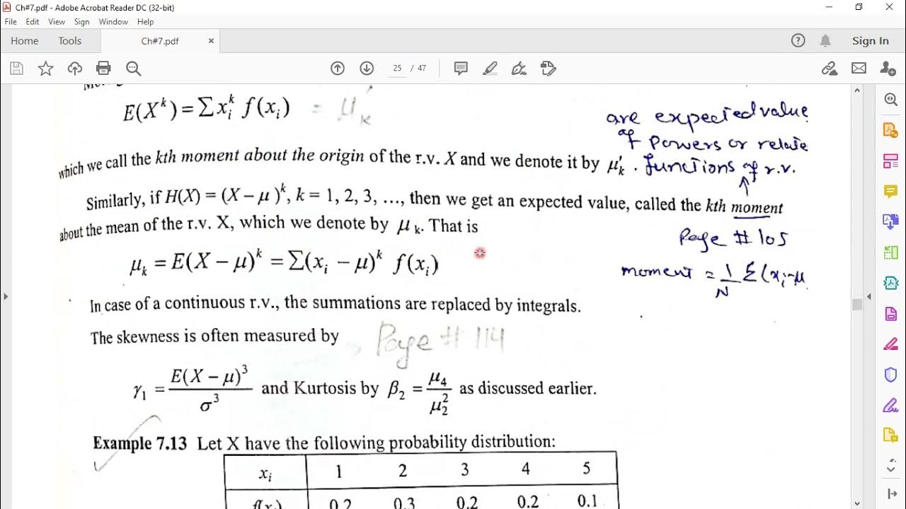 Expectation of Function of Random Variable || Mathematical Statistics ...