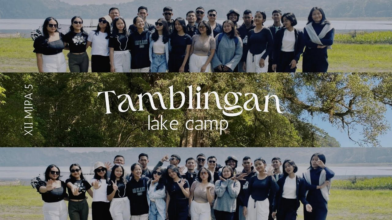 daily vlog💚🌿 : camp di danau tamblingan seru bgt bareng kelas - YouTube