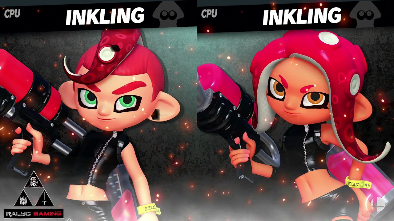 Smash Mods Ultimate: Octoling Battle - YouTube