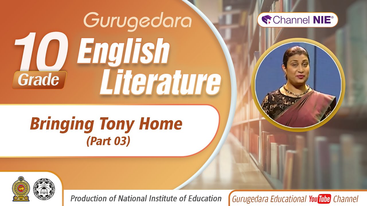 Bringing Tony Home - Part 03 - Novella - Grade 11 (English Literature ...