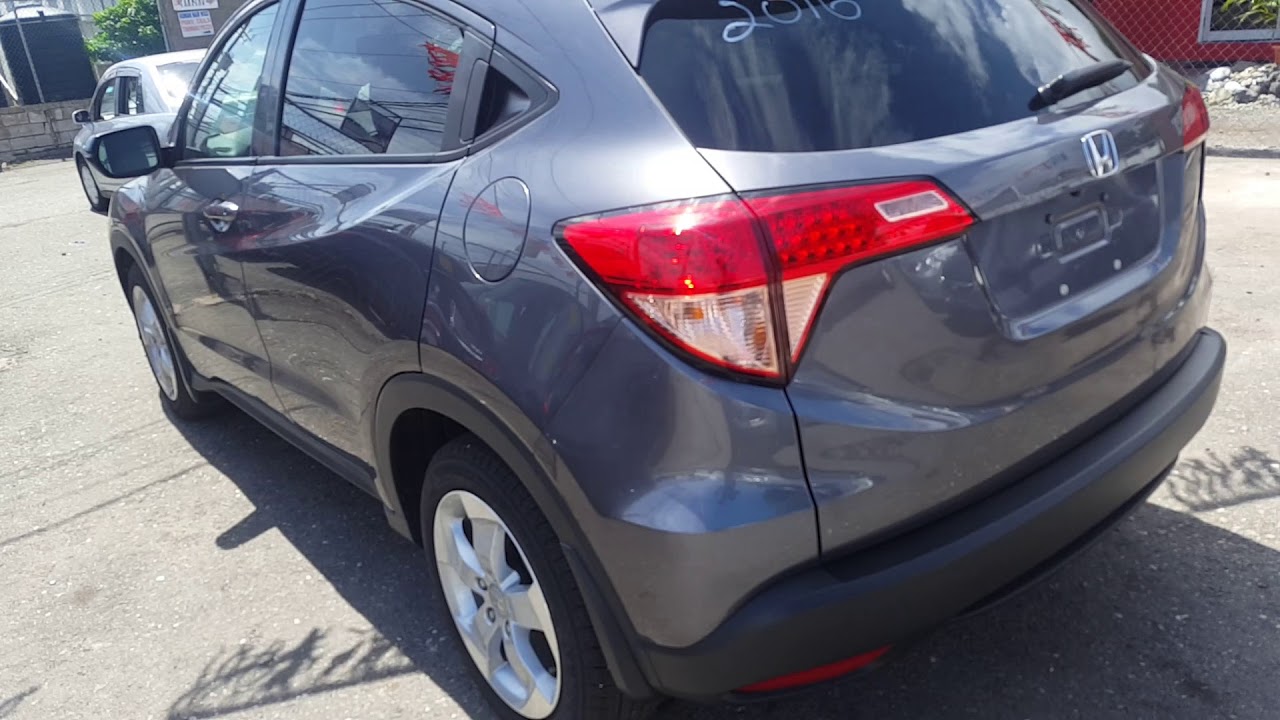 2016 Honda HRV Grey - YouTube