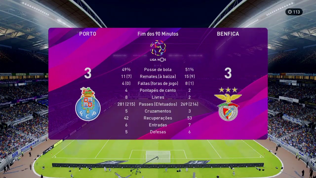 Pro evolution 2020 clássico Porto vs BENFICA - YouTube