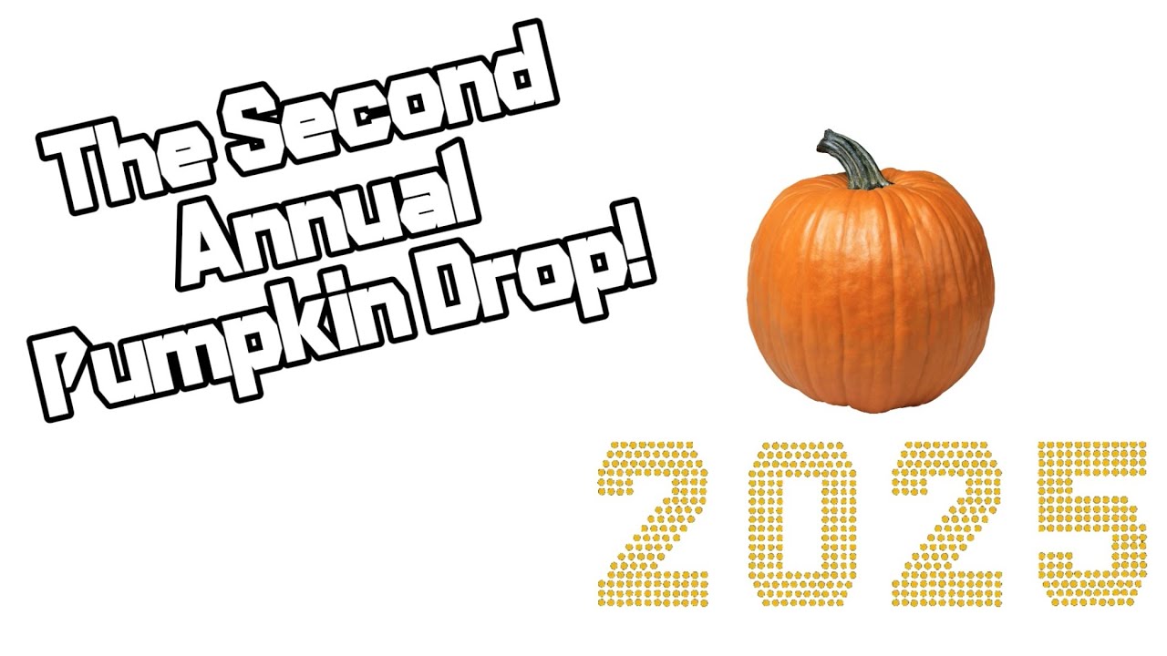 The 2nd Annual Pumpkin Drop 12/31/24 From The East Coast! (FIRST VIDEO ...
