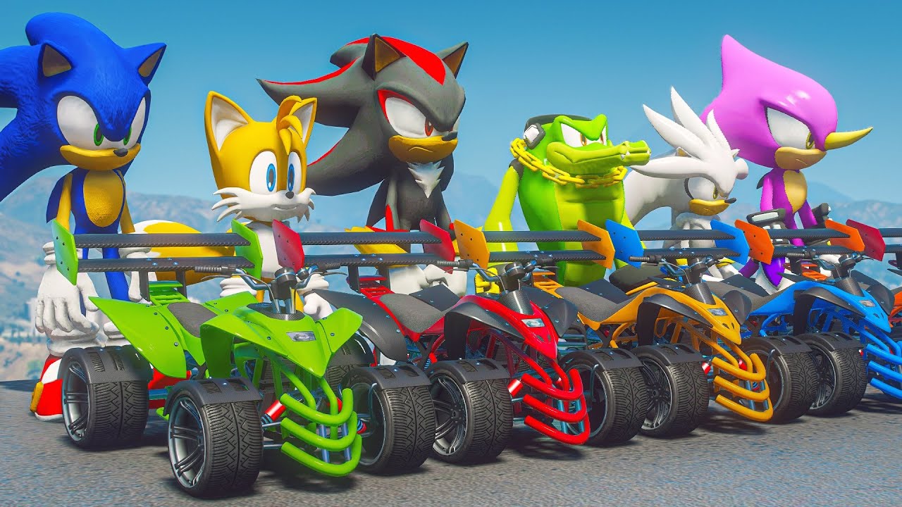 Sonic The Hedgehog Extreme Off Road Blazer Race Impossible Challenge on ...