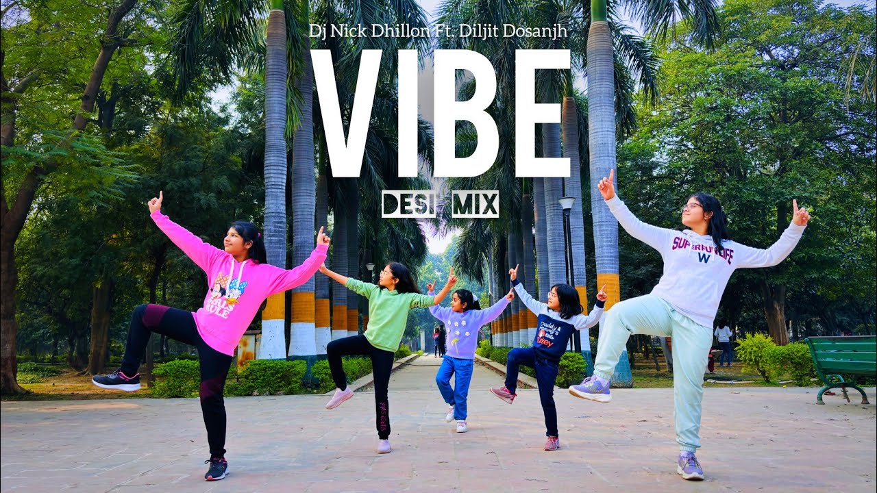 VIBE (Desi Mix) | DJ Nick Dhillon Ft. Diljit | Bhangra Dance Cover # ...
