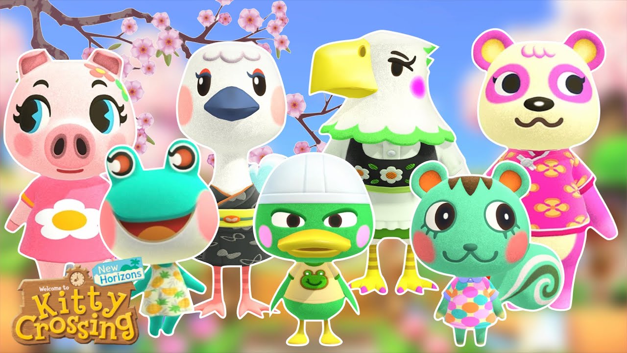 Villager Hunting For a Spring Villager 🌱 | Animal Crossing New Horizons ...