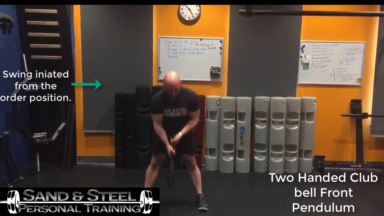 Clubbell Front Swing and Pendulum - YouTube
