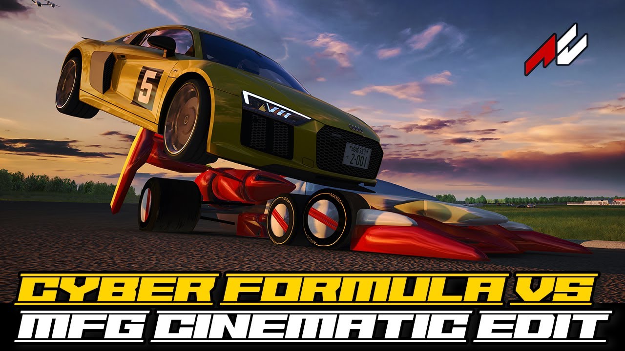 Cyber Formula Super Asurada SA-01/C vs MF Ghost | Assetto Corsa Mods ...