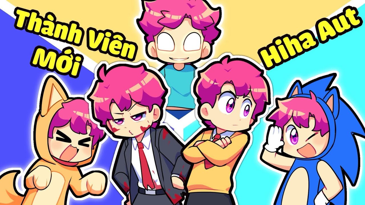 1 NGÀY H1H4 VÀ HIHA ĐI TÌM NGƯỜI MỚI ĐẾN LÀNG HIHA AUT TRONG MINECRAFT ...