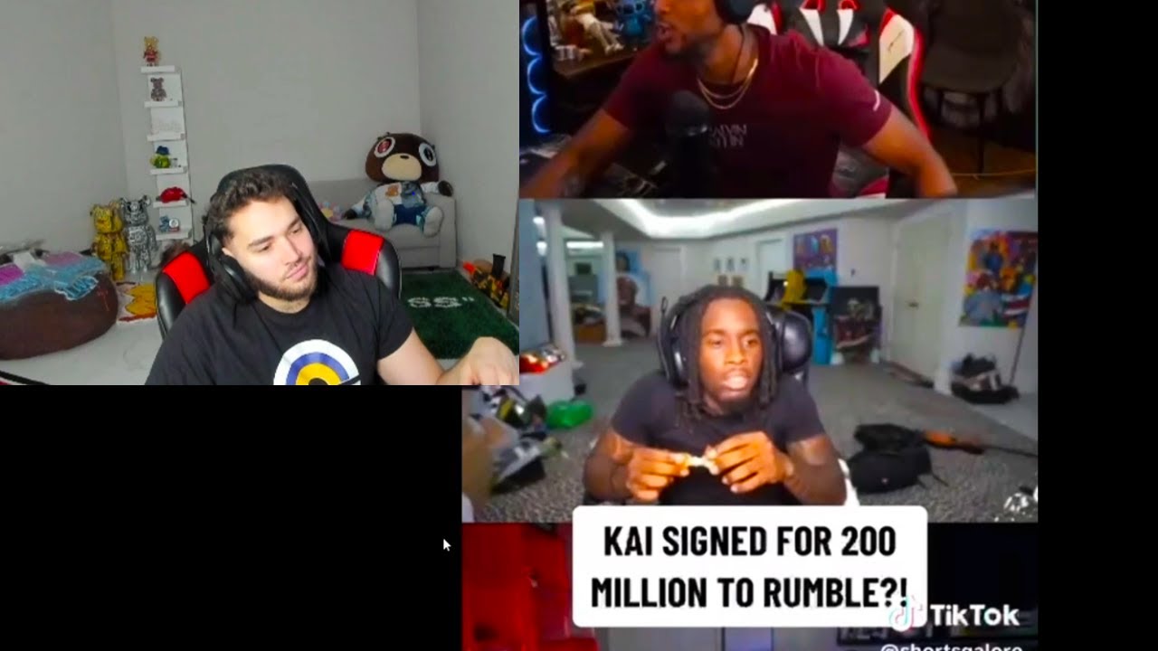 Adin Ross is sad that Kai Cenat chose Rumble instead of Kick - YouTube