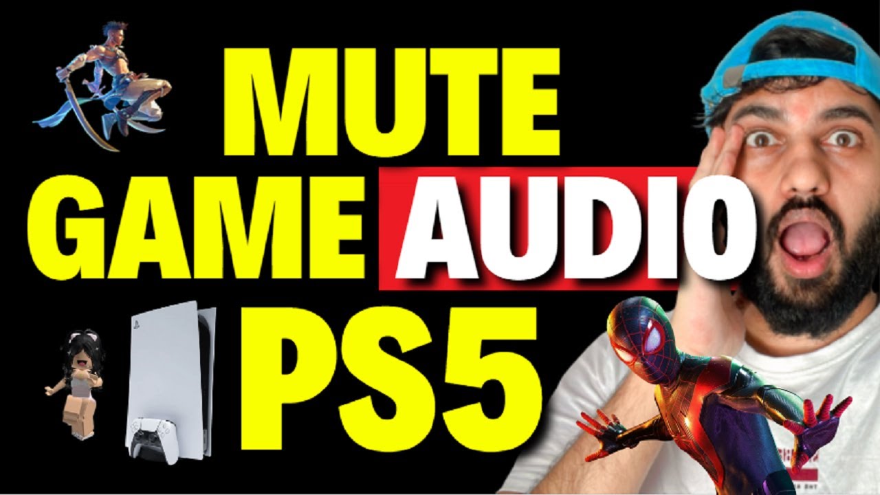 How to Mute Game Audio on PS5 - YouTube