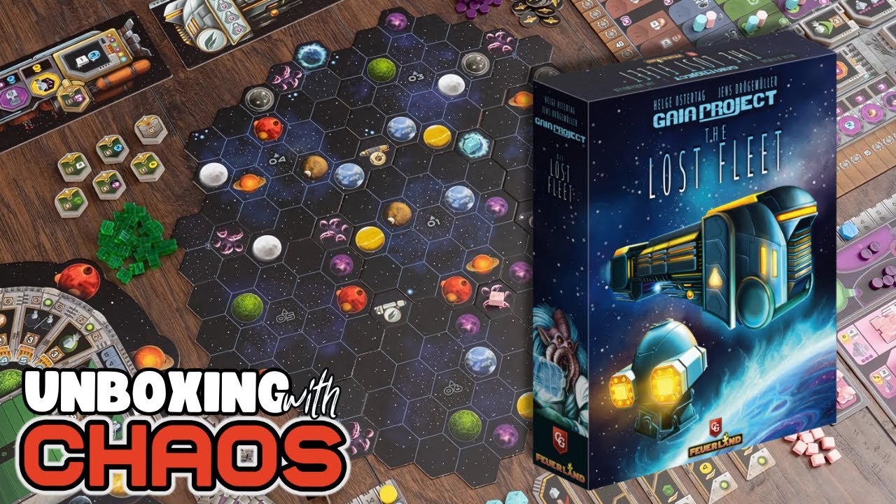 Gaia Project - The Lost Fleet Expansion | UNBOXING - YouTube