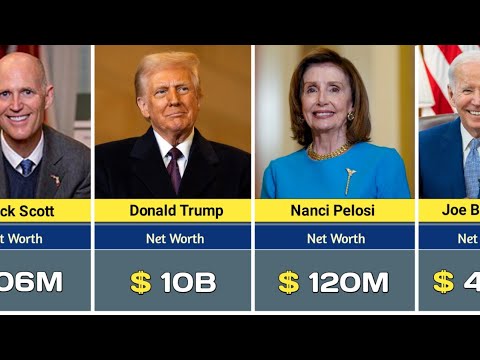 Richest US politicians and their net worth | Comparison - YouTube
