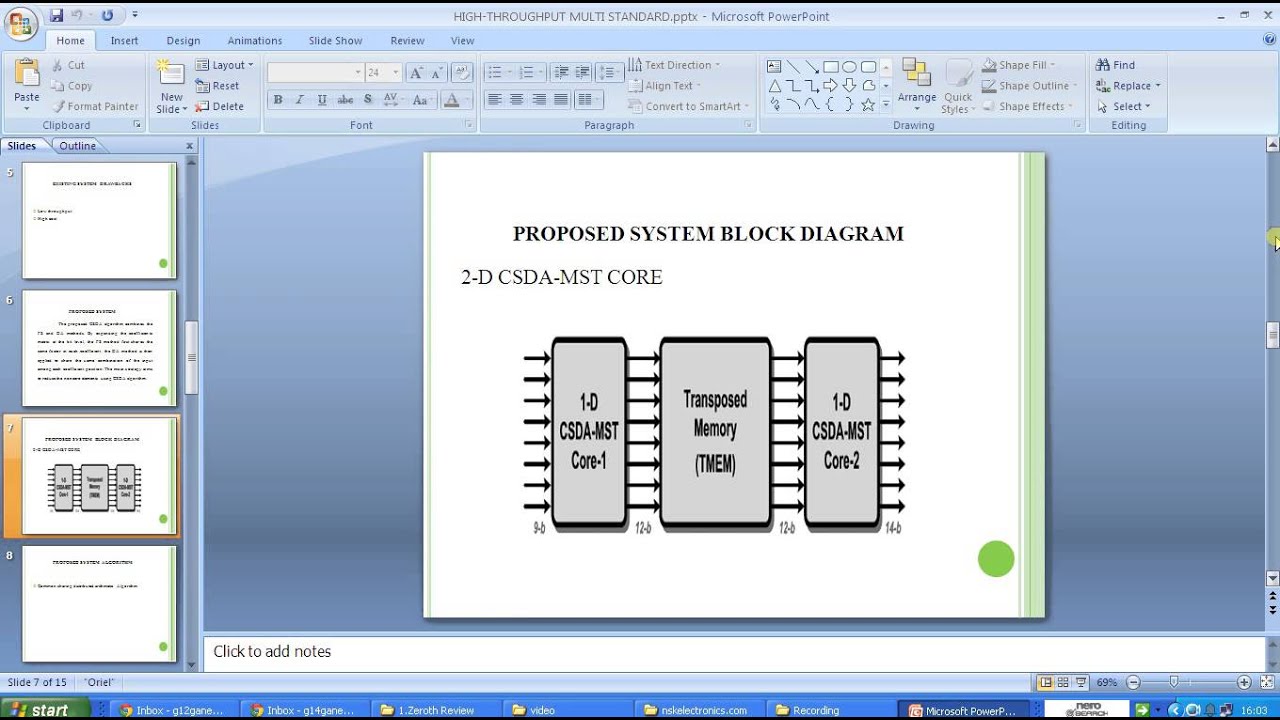 IEEE 2014 VLSI HIGH THROUGHPUT MULTI STANDARD TRANSFORM CORE SUPPORTING MPEGH 264VC 1 USING ...