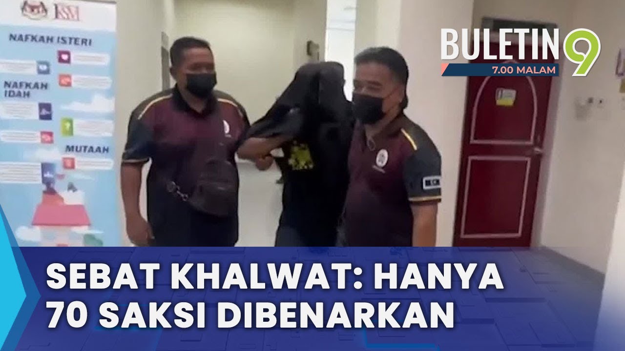 Sebat Khalwat Berulang: Dikawal 40 Polis, Terhad 70 Saksi - YouTube